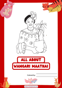 All About Wangari Maathai Reader Worksheet - KindyVerse Kids